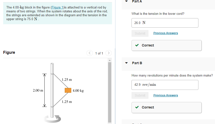 Solved The 4.00-kg block in the figure (Figure 1) is | Chegg.com