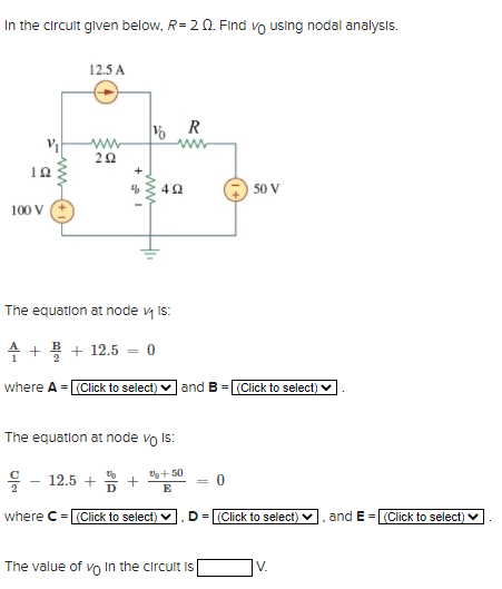 Solved In the circuit given below, R = 6 Ω. Apply mesh | Chegg.com
