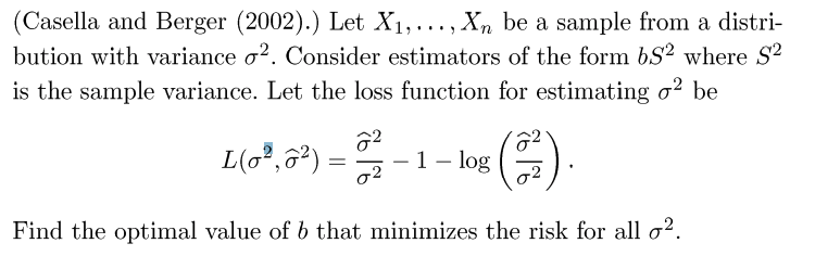 Solved (Casella and Berger (2002).) Let X1,..., Xn be a | Chegg.com