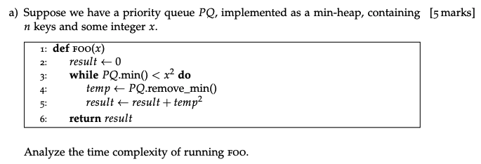 Solved 2: a) Suppose we have a priority queue PQ, | Chegg.com