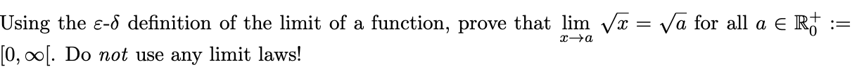 Solved Using the e-8 definition of the limit of a function, | Chegg.com