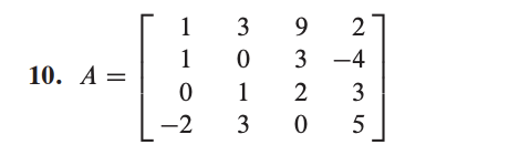 Solved For Exercises 9 ﻿and 10 , ﻿find all x ﻿in R4 ﻿that | Chegg.com