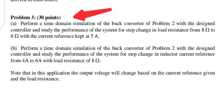 Solved Problem 3: (30 points) (a) Perform a time domain | Chegg.com