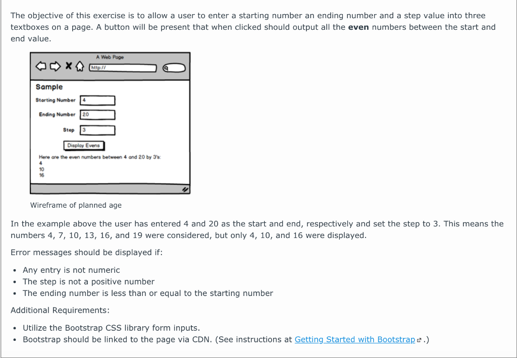 The objective of this exercise is to allow a user to | Chegg.com