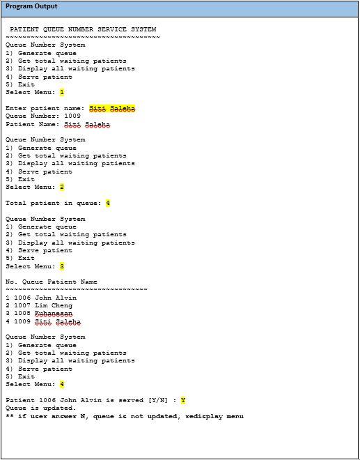Solved Question 1 Referring to Program Template and Program | Chegg.com