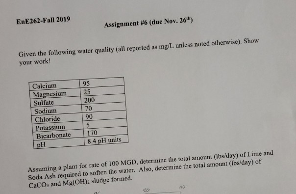 Solved this question is from my environmental engineering | Chegg.com