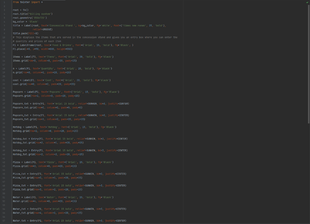 Solved Using this code I need have the items printed on the | Chegg.com
