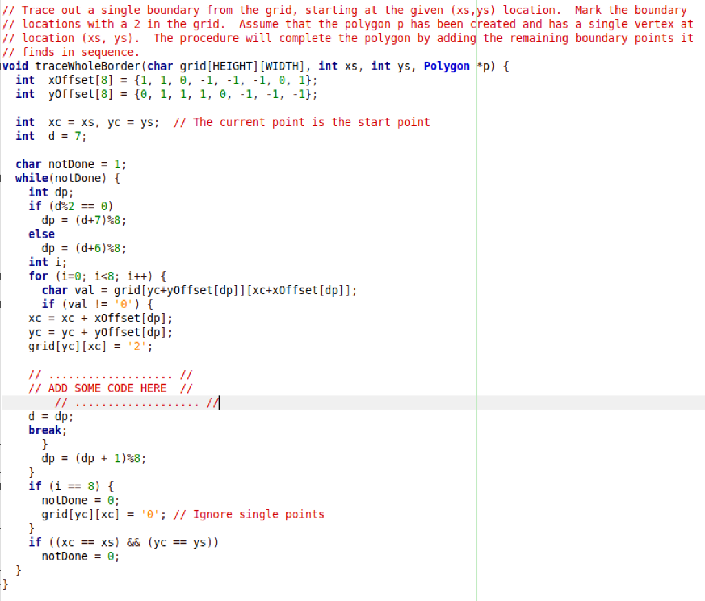 (3) Examine the structs defined in polygonSet.h. | Chegg.com