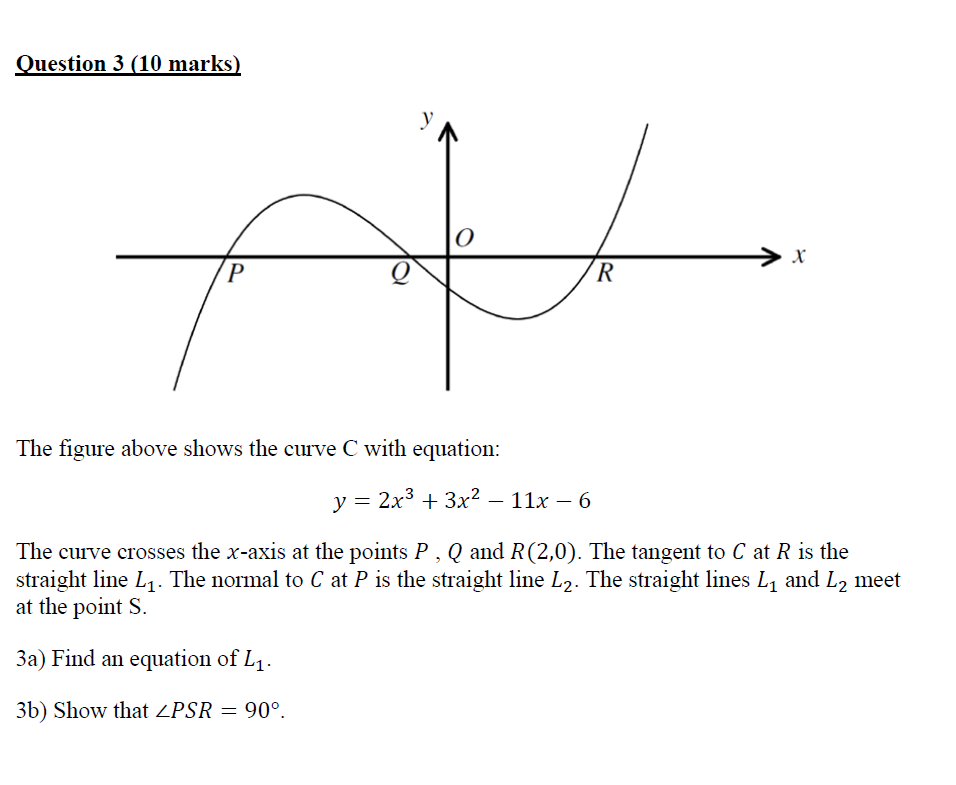 Solved Question 3 (10 marks) The figure above shows the | Chegg.com