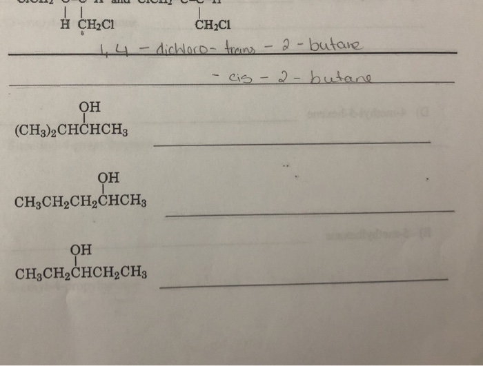 Solved 9. Name the following compounds: A) CHs CH3 | Chegg.com