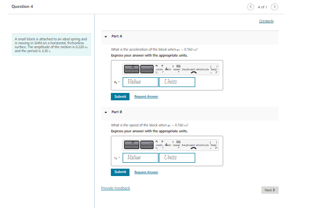 Solved Question 4 Submit Request Answer Part B What is the | Chegg.com