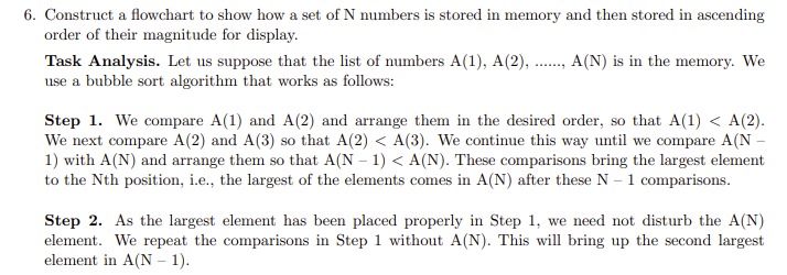 Solved . Construct a flowchart to show how a set of N | Chegg.com