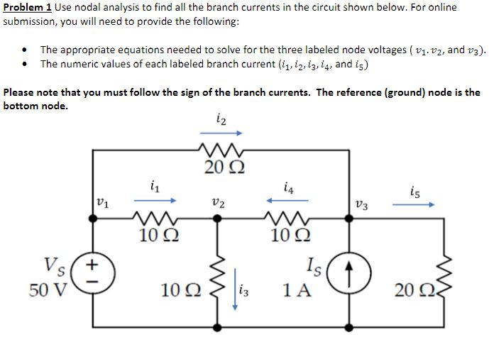 Solved Figure 1 Circuit 1 For Nodal Analysis Figure 2 - vrogue.co Solved Figure 1 Circuit 1 For Nodal Analysis Figure 2 - vrogue.co