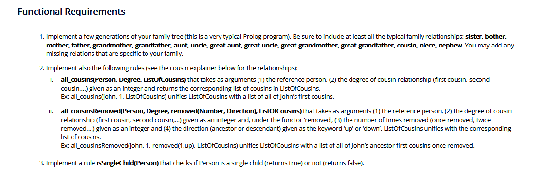 Solved Help Me Write This Prolog Program That Implements 