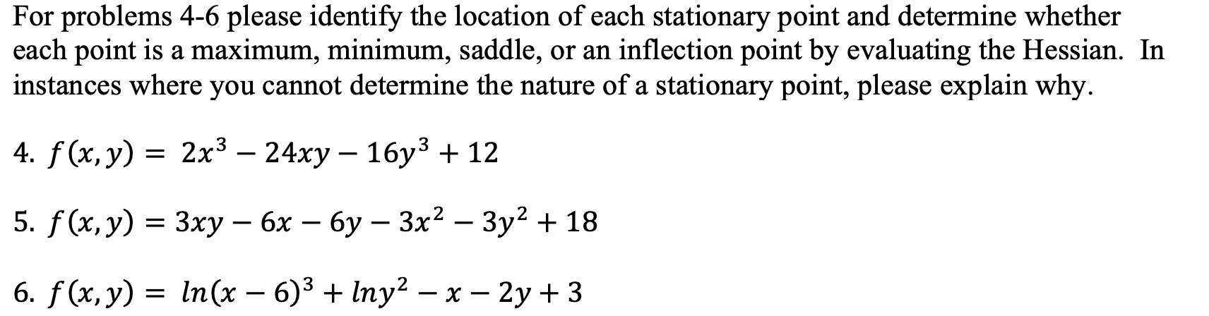 Solved For problems 4-6 please identify the location of each | Chegg.com