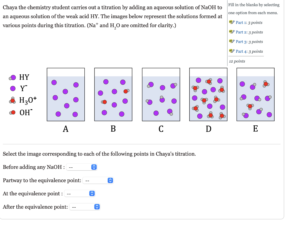 Chay the chemistry student carries out a titration by | Chegg.com