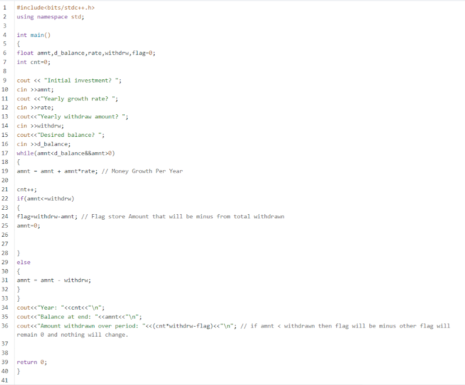 Solved My code needs to be fixed. First Picture shows the | Chegg.com