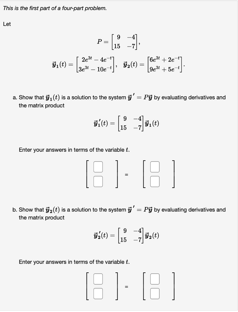 Solved This is the first part of a two-part problem. Let | Chegg.com
