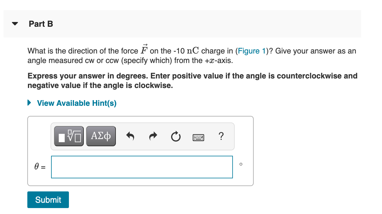 Solved II Review Constants Part A What is the magnitude of | Chegg.com