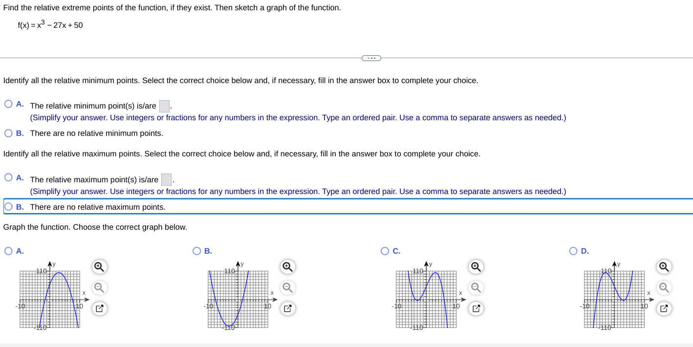 Solved For the graph shown, identify a) the point(s) of | Chegg.com