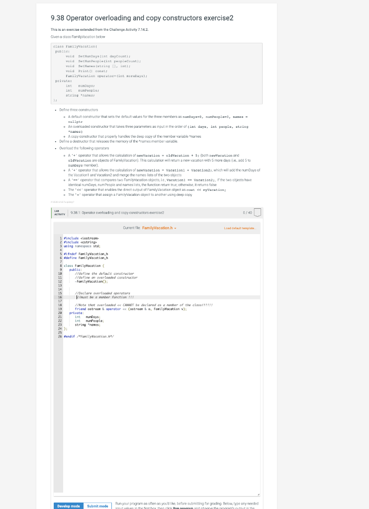 Define Three Constructors A Default Constructor