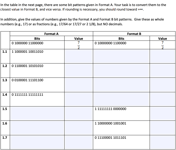 Consider the following two 16-bit floating-point | Chegg.com