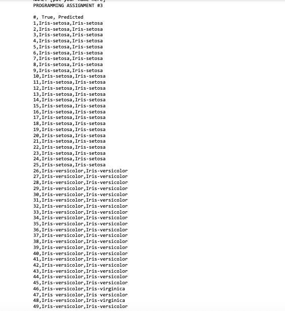Solved Python 3 Coding for nearest neighbor- Step by step | Chegg.com