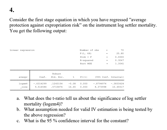 Solved a. Explain assumption MLR.5 made in chapter 4 in the | Chegg.com Solved a. Explain assumption MLR.5 made in chapter 4 in the | Chegg.com