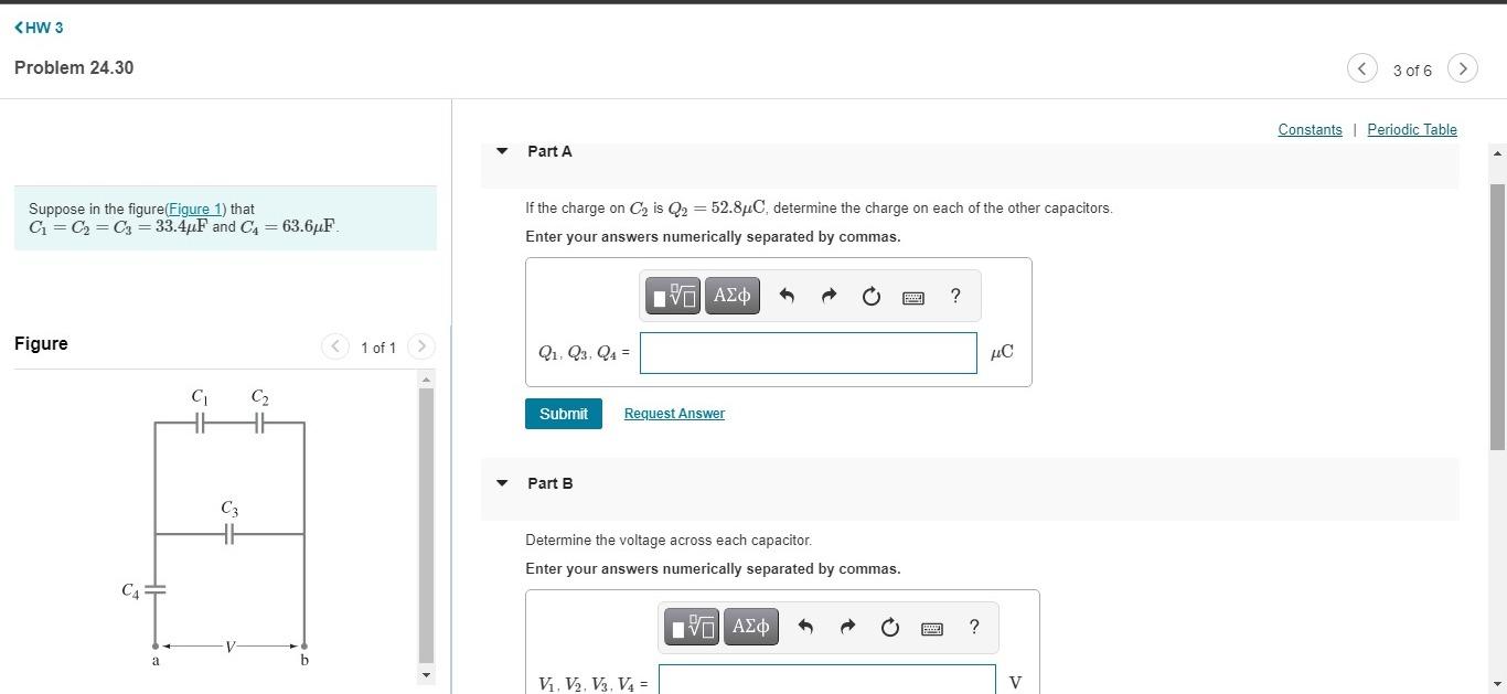 Solved V1 V2 V3 V4 = V C HE C2 HH Submit Request Answer | Chegg.com