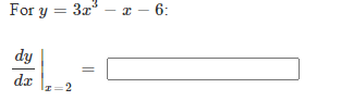 Solved y=3x3−x−6 | Chegg.com