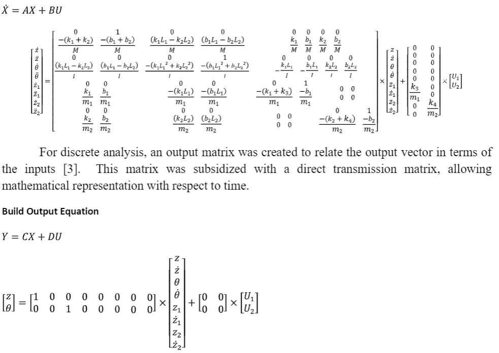 Solved Step 1: Derive (by hand) the state space | Chegg.com