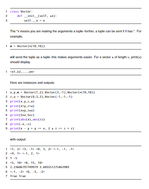 Solved In this problem, you'll implement a mathematical | Chegg.com