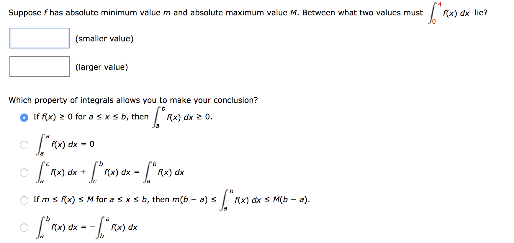 Solved Suppose f has absolute minimum value m and absolute | Chegg.com Solved Suppose f has absolute minimum value m and absolute | Chegg.com