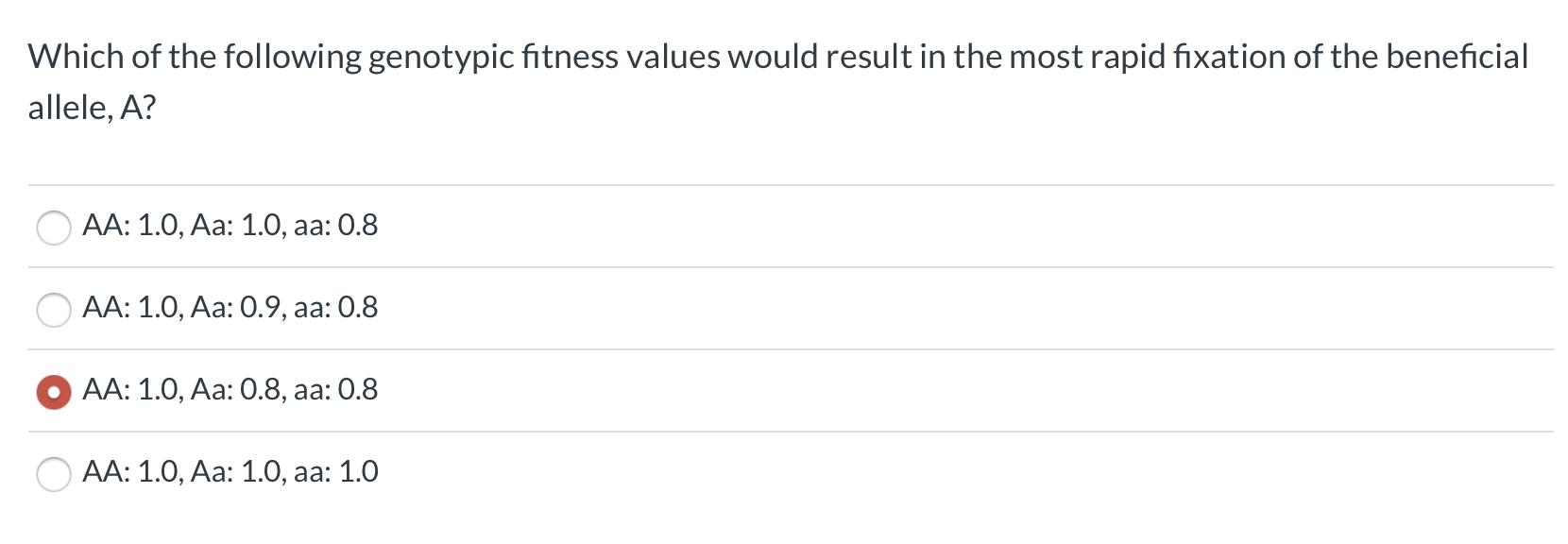 Solved Consider a locus with two alleles in an island | Chegg.com