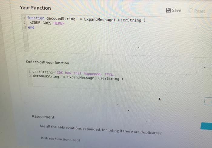 Solved ACTIVITY 23.42.1: Text Message Expander (Strings) | Chegg.com