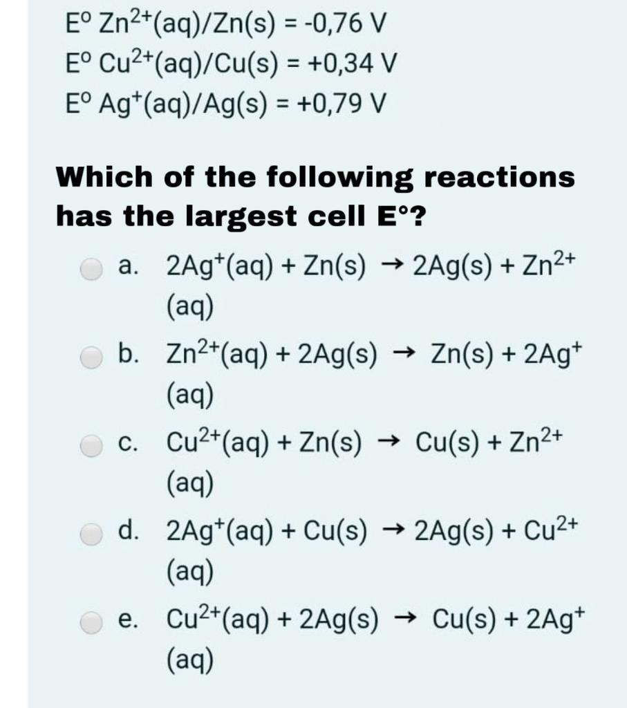 Solved Mg Cu MgSO4 CuSO4 The cell diagram that best | Chegg.com