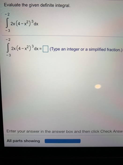 Solved Evaluate the given definite integral. 2 2x(4-x) dx 2 | Chegg.com