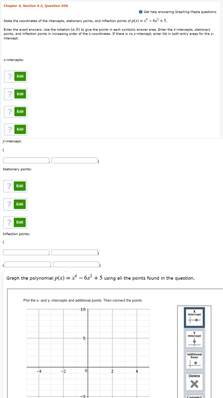 Solved Chapter 4, Section 4.2, Question 056 Get help | Chegg.com