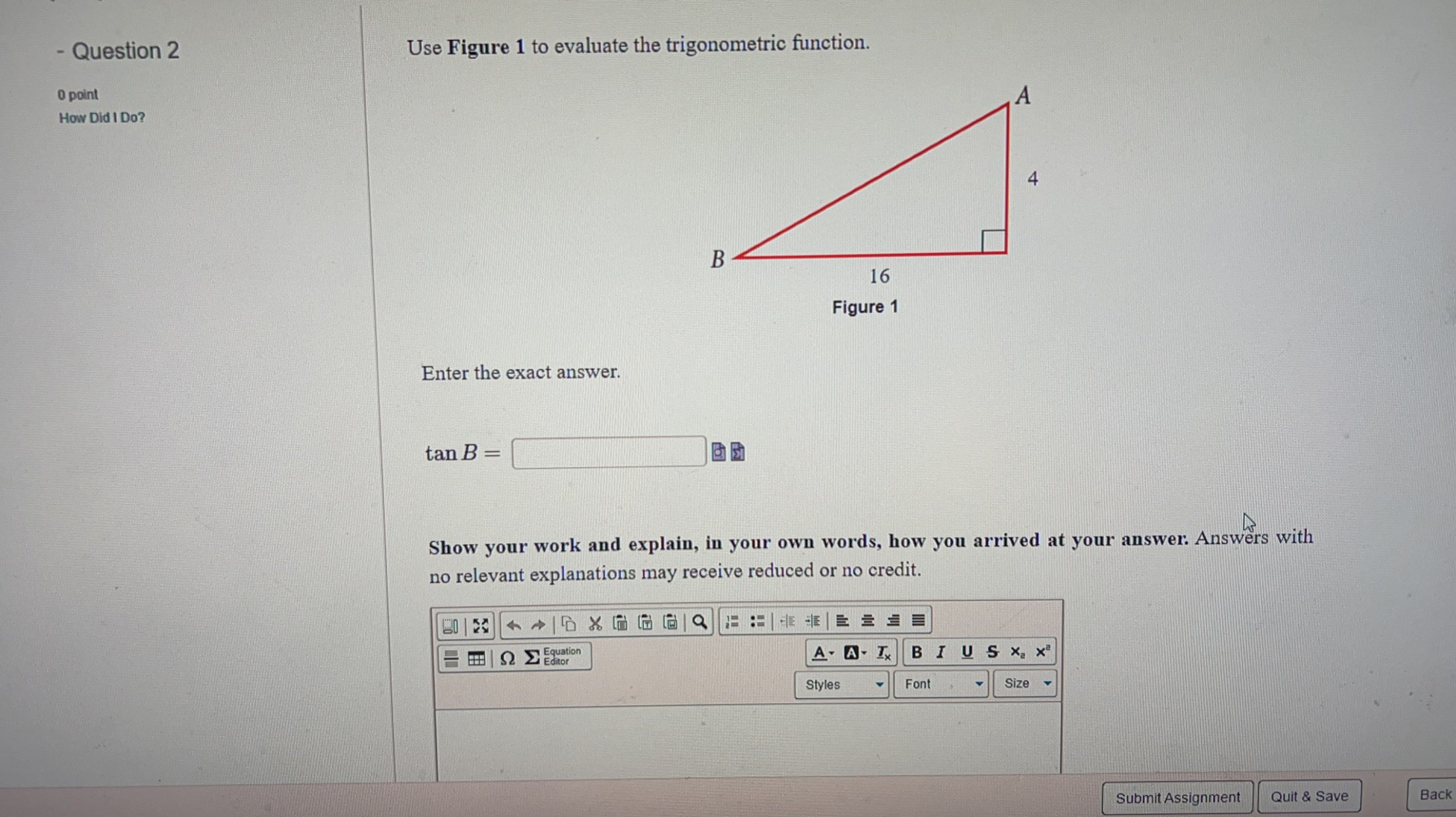 Solved - Question 2 0 point How Did 1 Do? Use Figure 1 to | Chegg.com