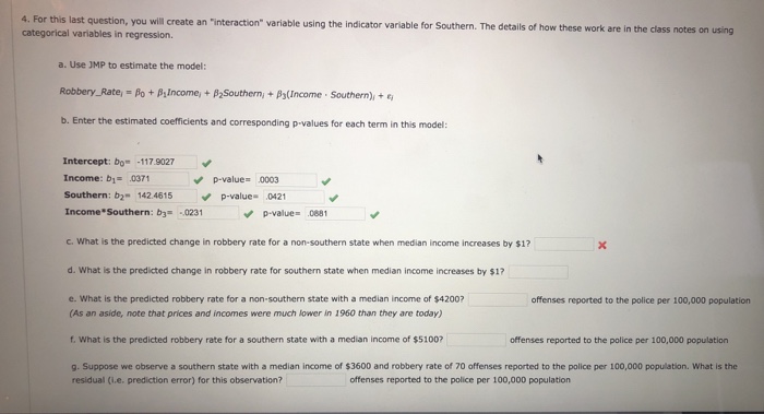Solved 4. For this last question, you will create an | Chegg.com