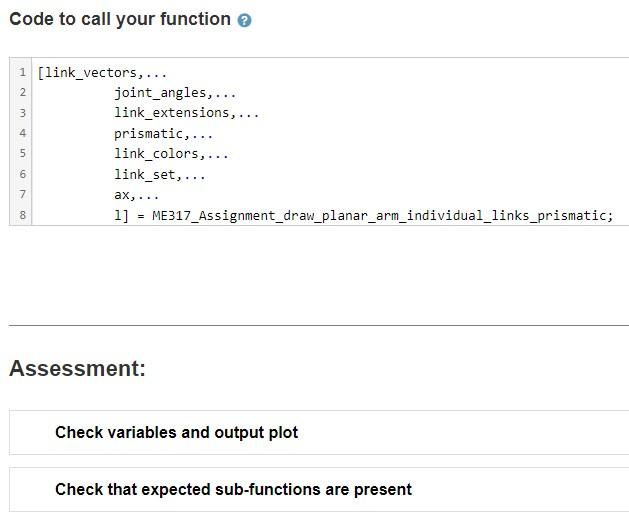 Solved and Make a plot of a planar a 3-link arm, with each | Chegg.com
