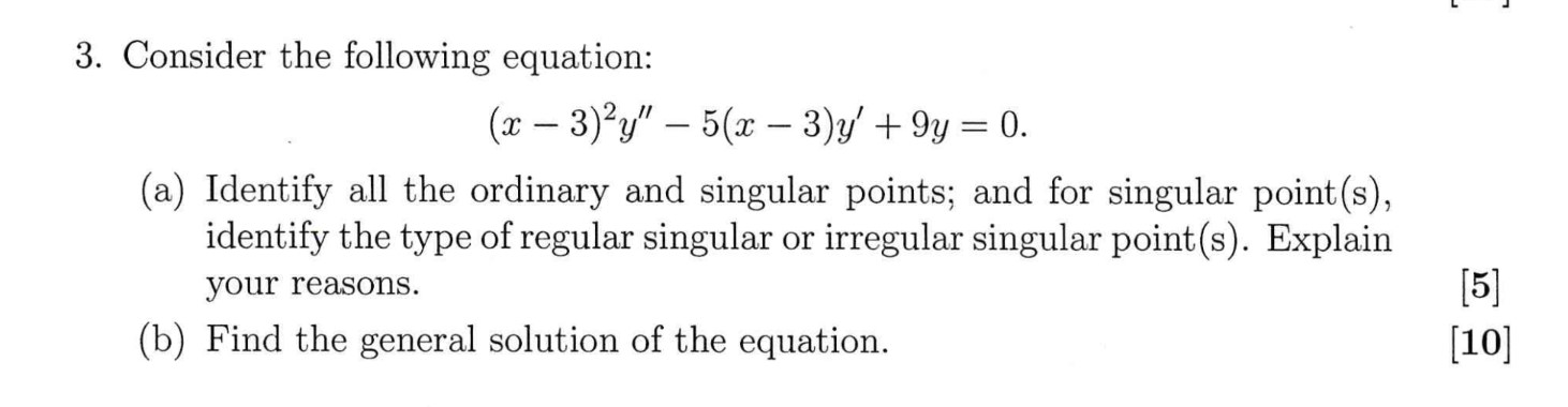 Consider the following | Chegg.com