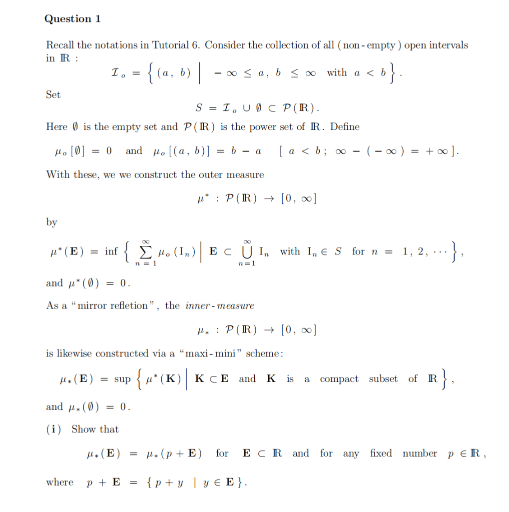 Recall the notations in Tutorial 6. Consider the | Chegg.com