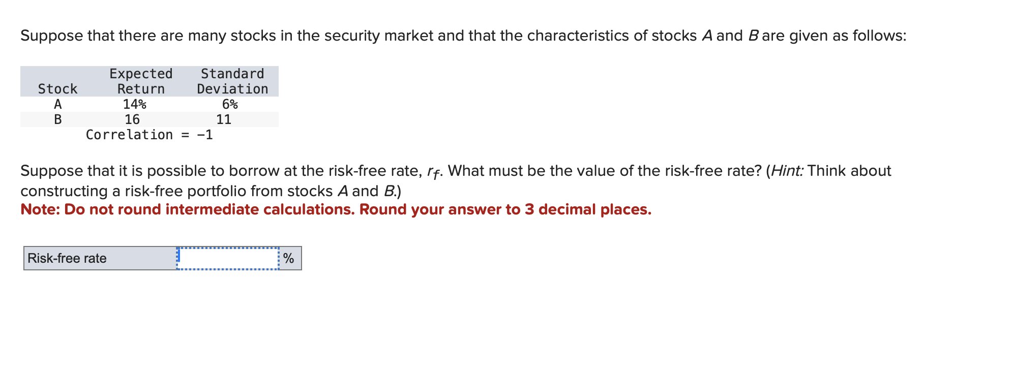 Solved Suppose that there are many stocks in the security | Chegg.com