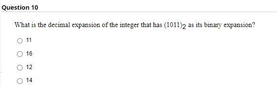 Solved What is the decimal expansion of the integer that has | Chegg.com