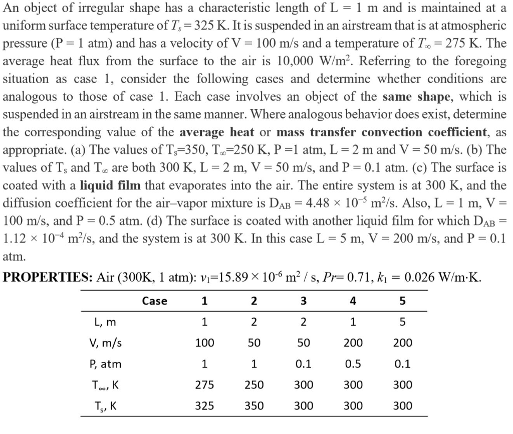 An object of irregular shape has a characteristic | Chegg.com