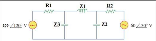 Solved For the circuit shown in figure (6), determine the | Chegg.com