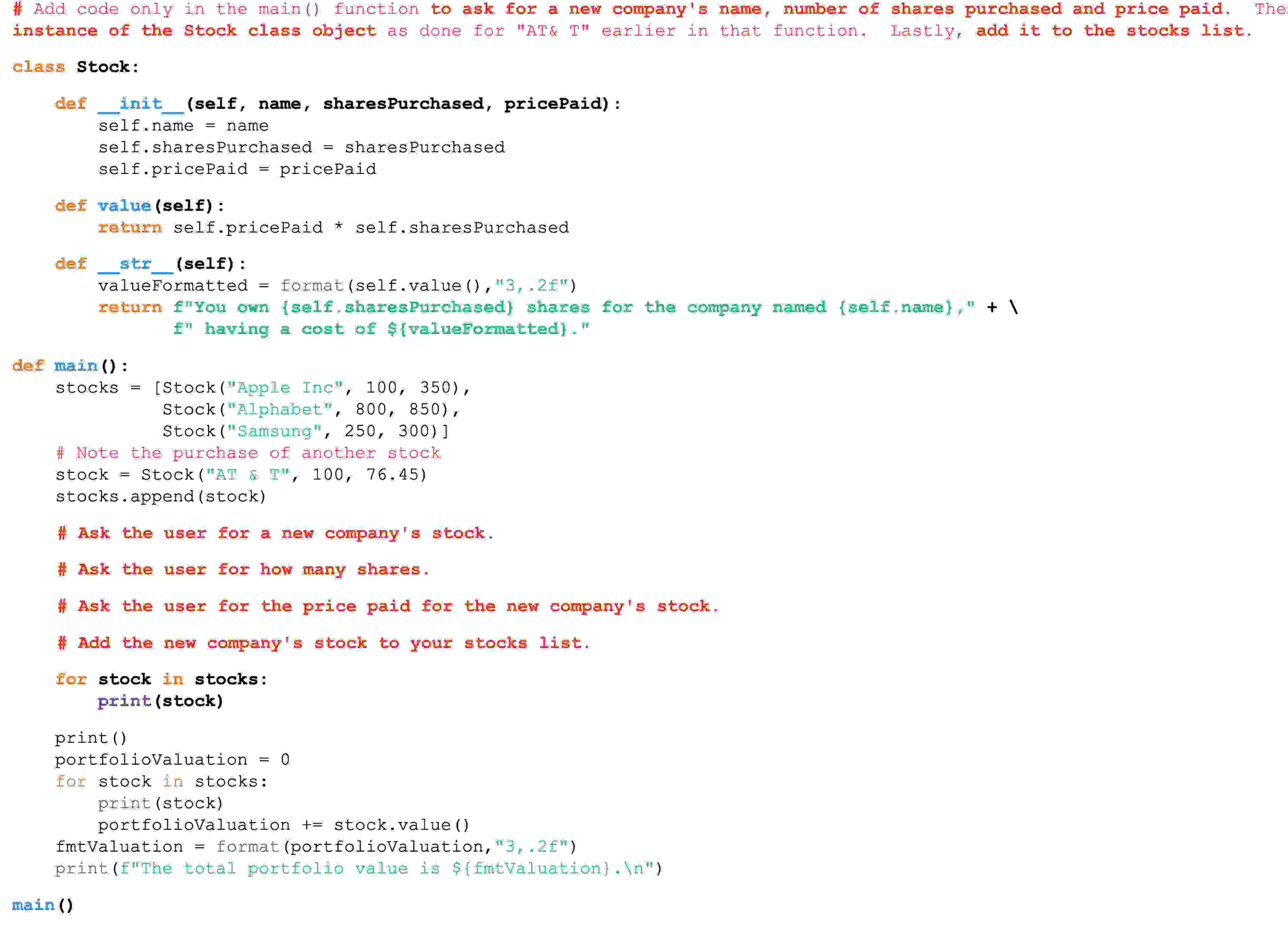 Solved Can anyone help answer the questions and implement | Chegg.com