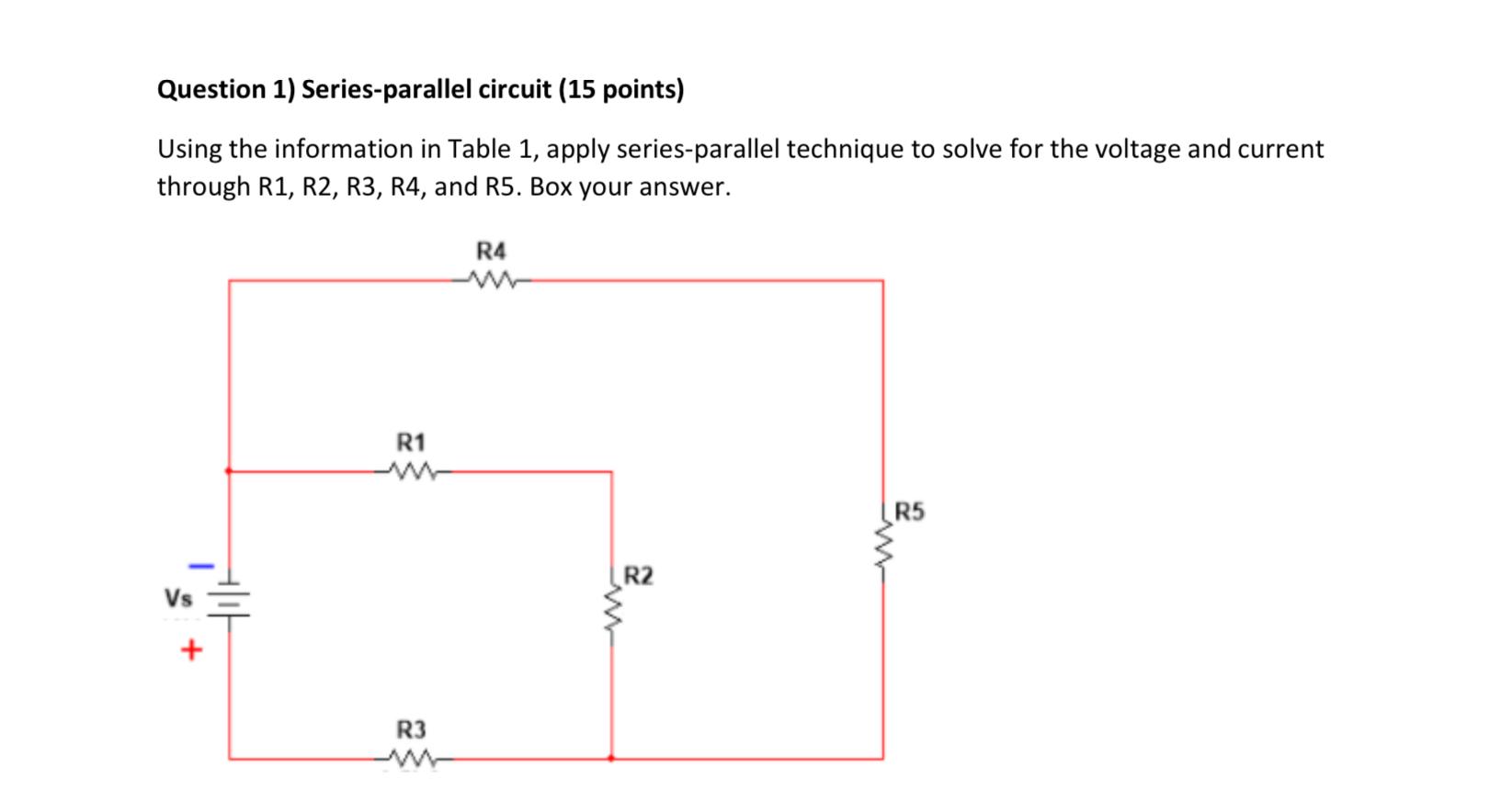 Solved Apply Series-Parallel technique to solve for the | Chegg.com