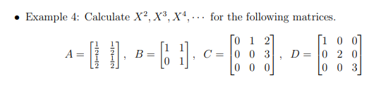 Solved - Example 1: Calculate AB for A=⎣⎡−34152−5⎦⎤ and | Chegg.com